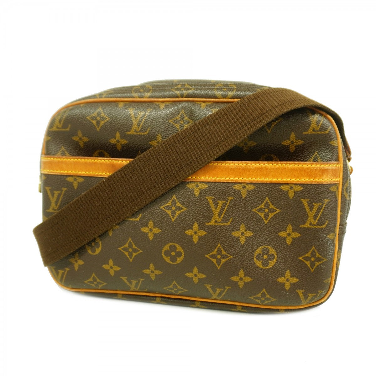 6aa0132】ルイヴィトン ショルダーバッグ モノグラム リポーターPM