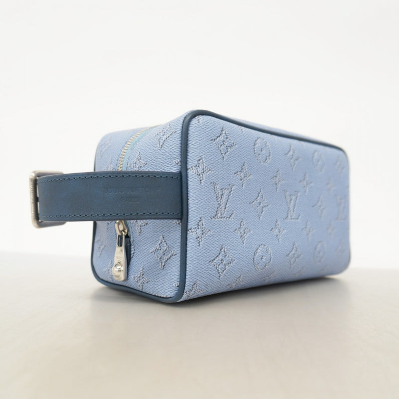 【5pb2696】ルイヴィトン ハンドバッグ モノグラム・ヘリテージ ロッカードップキット M14839 ブルー【中古】メンズ ☆最終価格☆SALE【5pb2696】ルイヴィトン ハンドバッグ モノグラム