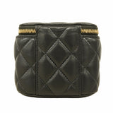 【5pb2840】シャネル ショルダーバッグ マトラッセ チェーンショルダー ラムスキン ブラック シャンパンゴールド金具【中古】レディース 5pb2840】シャネル ショルダーバッグ マトラッセ チェーンショルダー