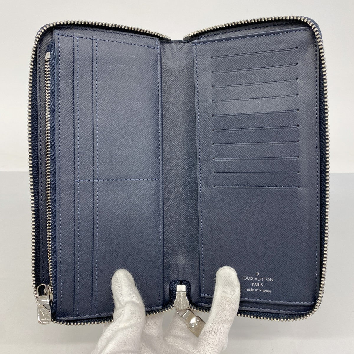 5pe7047-k】ルイヴィトン 長財布 タイガ ジッピーウォレットヴェル