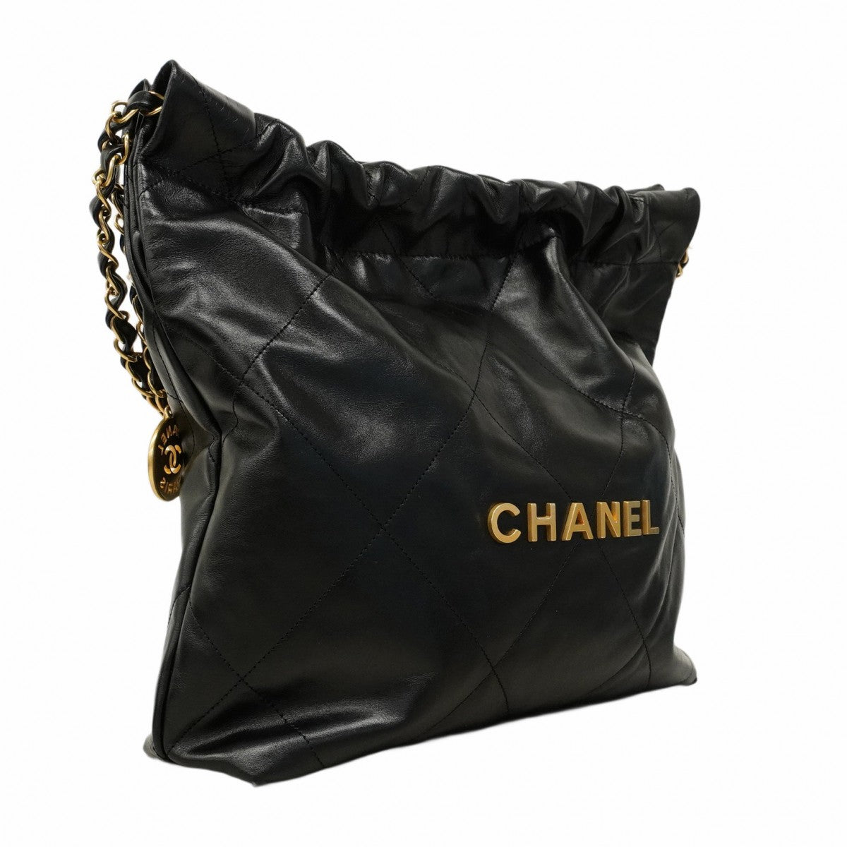 6ab0219】シャネル ショルダーバッグ チェーンショルダー シャネル22