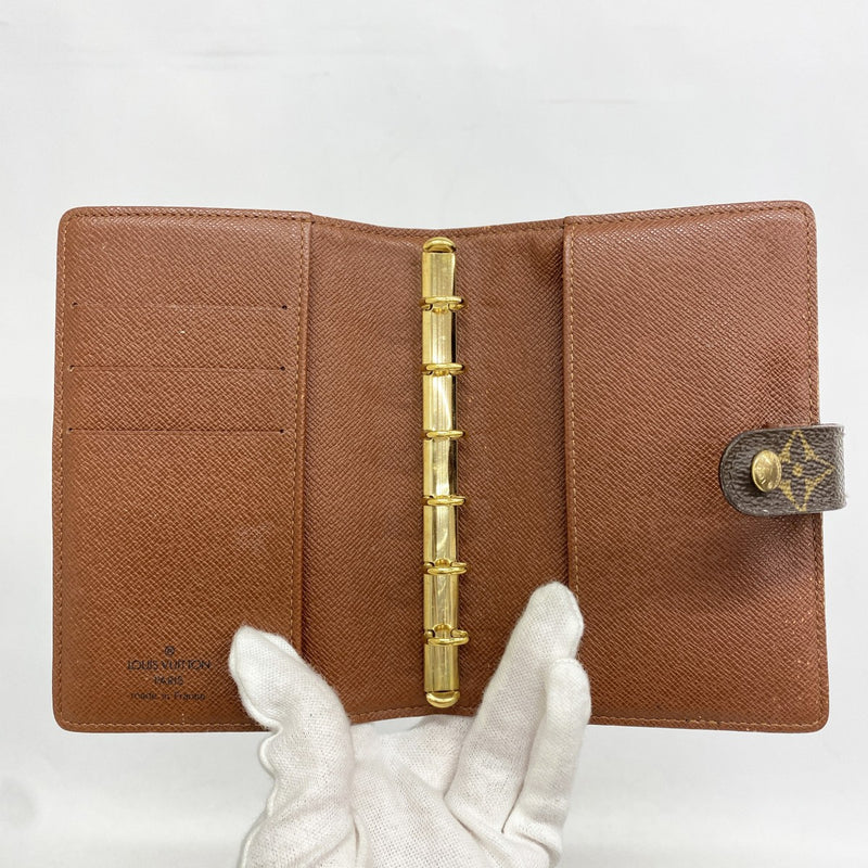 6ab0404】ルイヴィトン 手帳カバー モノグラム アジェンダPM R20005