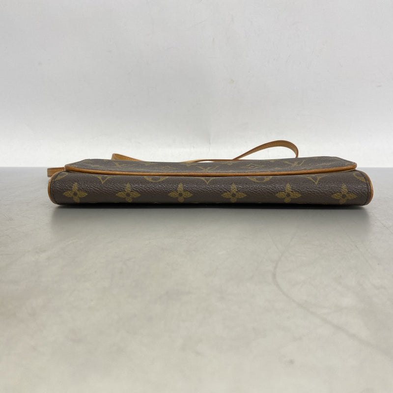 6ab0675】ルイヴィトン ショルダーバッグ モノグラム ポシェットツイン