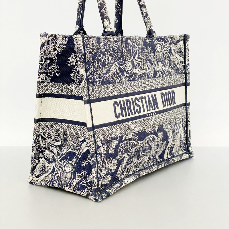 6ab0904】クリスチャンディオール トートバッグ ブックトート